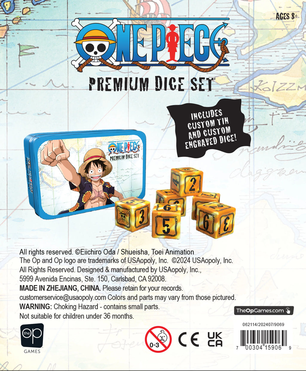 One Piece Premium Dice Set – BAM Cards