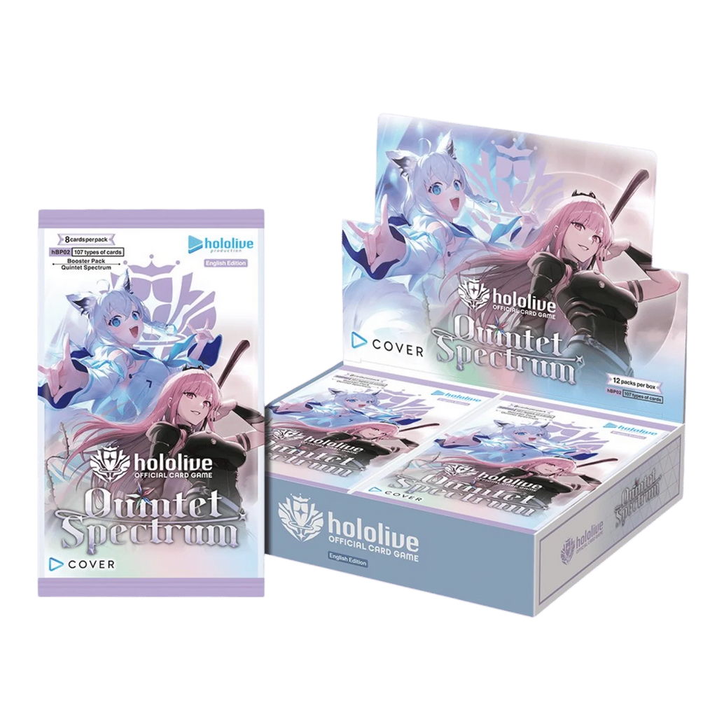 Hololive OCG: Quintet Spectrum Booster Display (12 packs) – BAM Cards