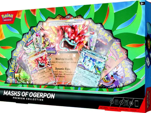 Pokemon TCG: Masks of Ogerpon ex Premium Collection – BAM Cards