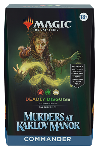 Magic the Gathering CCG: Deadly Disguise - Commander Deck - Murders at ...
