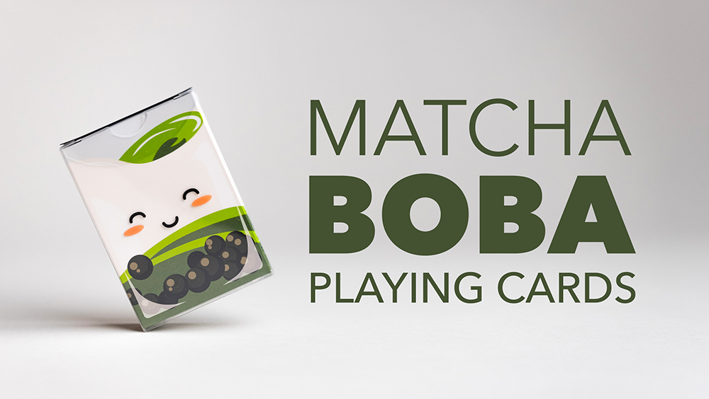 MATCHA BOBA Playing Cards – BAM Cards