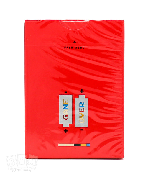 Game Over Red Playing Cards – BAM Cards